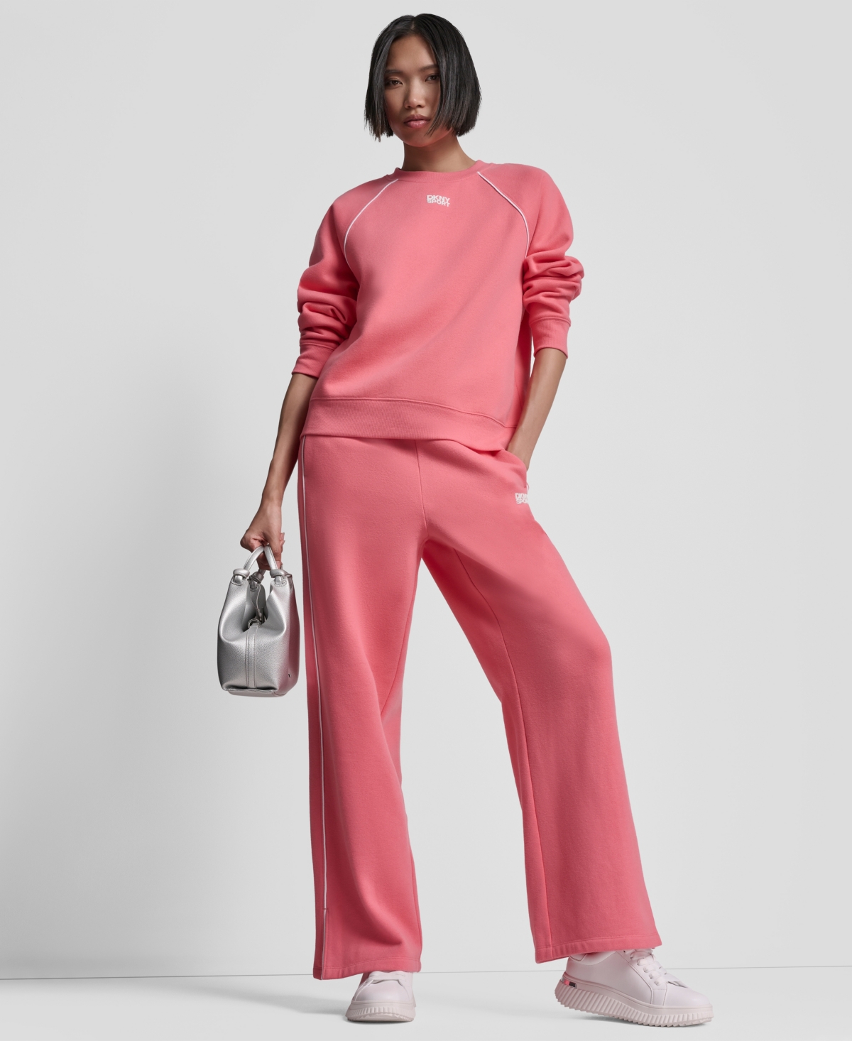 Click here for Dkny Sport Womens Crewneck Sweatshirt - Sunkissed/... prices