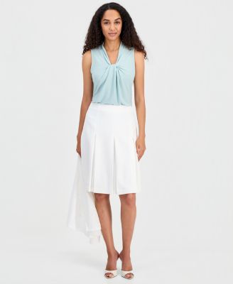 Click here for Kasper Womens Pleated Flare Skirt prices