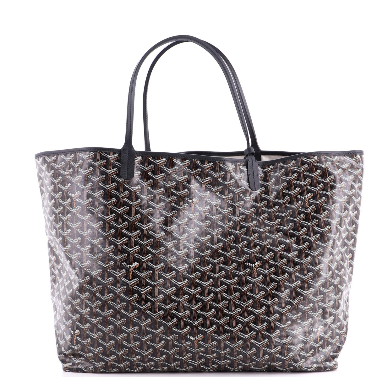 Click here for Pre-Owned Goyard Gm Saint Louis Tote Coated Canvas... prices