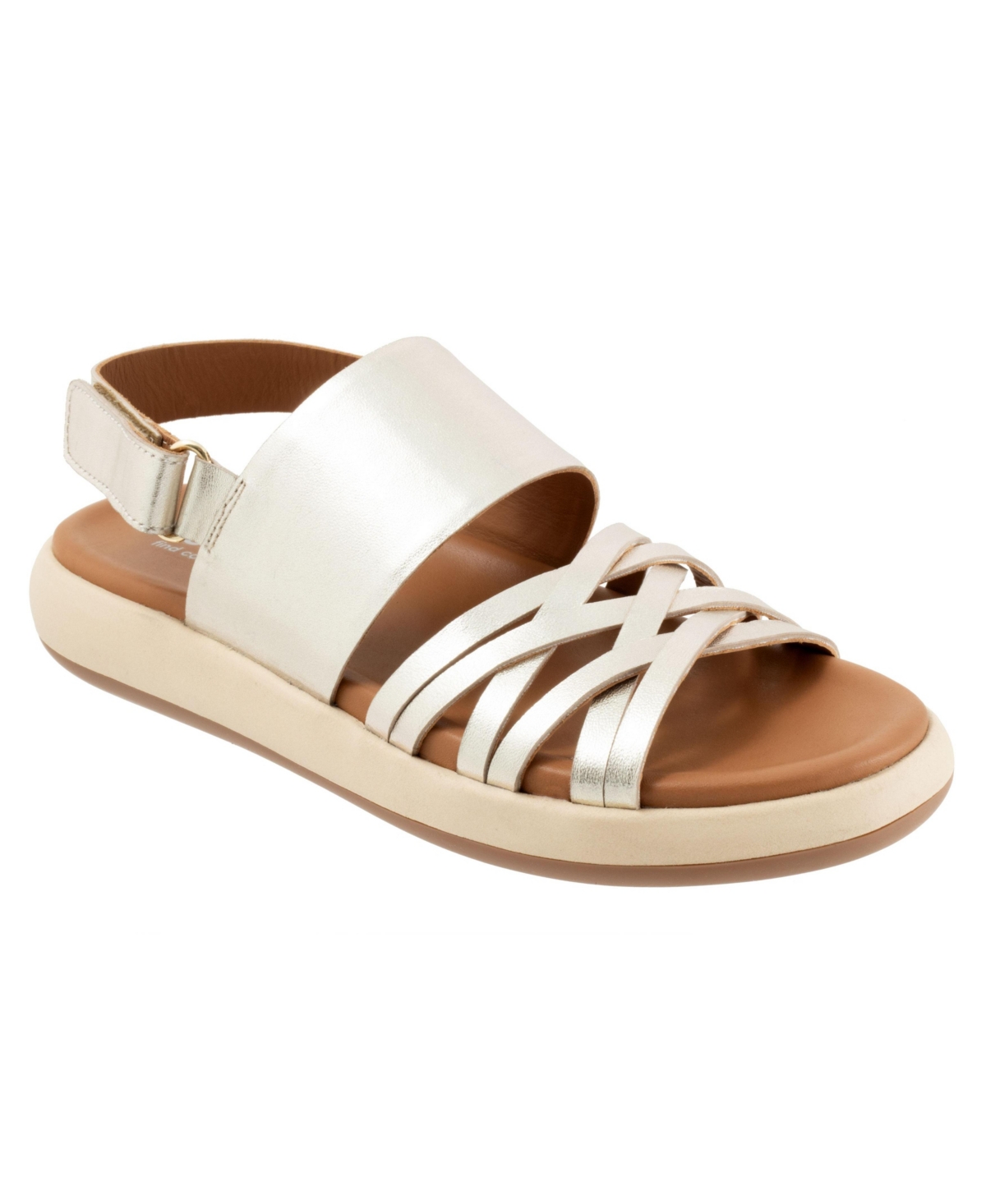 Click here for Softwalk Womens Tillman Sling 2.0 Sandal - Champag... prices