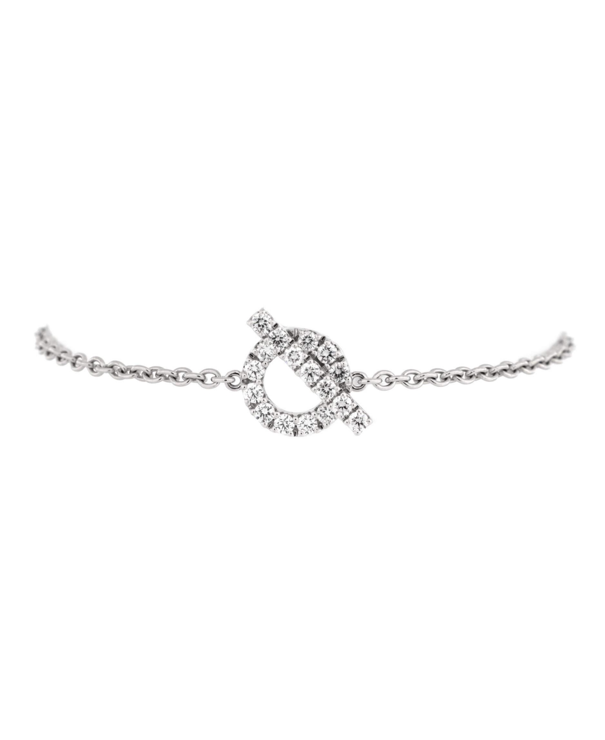 Click here for Pre-Owned Hermes Finesse Bracelet - 18k white gold prices