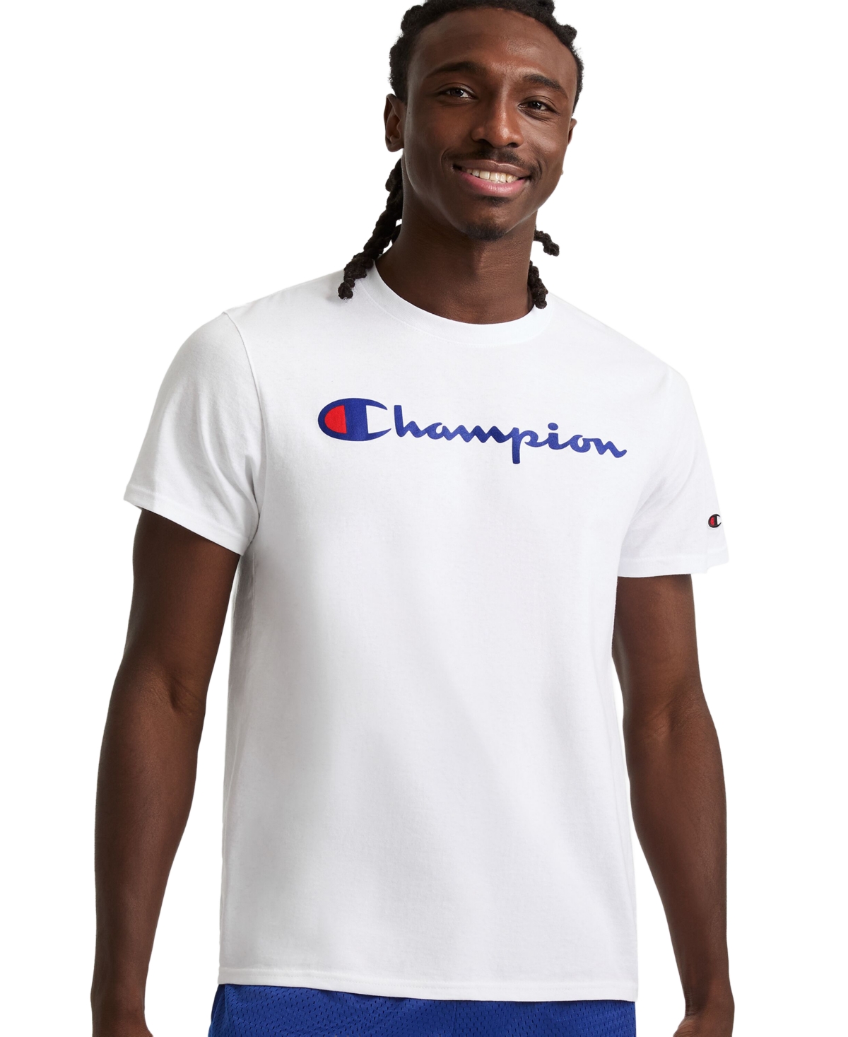 Click here for Champion Mens Short-Sleeve Tonal Graphic T-Shirt -... prices