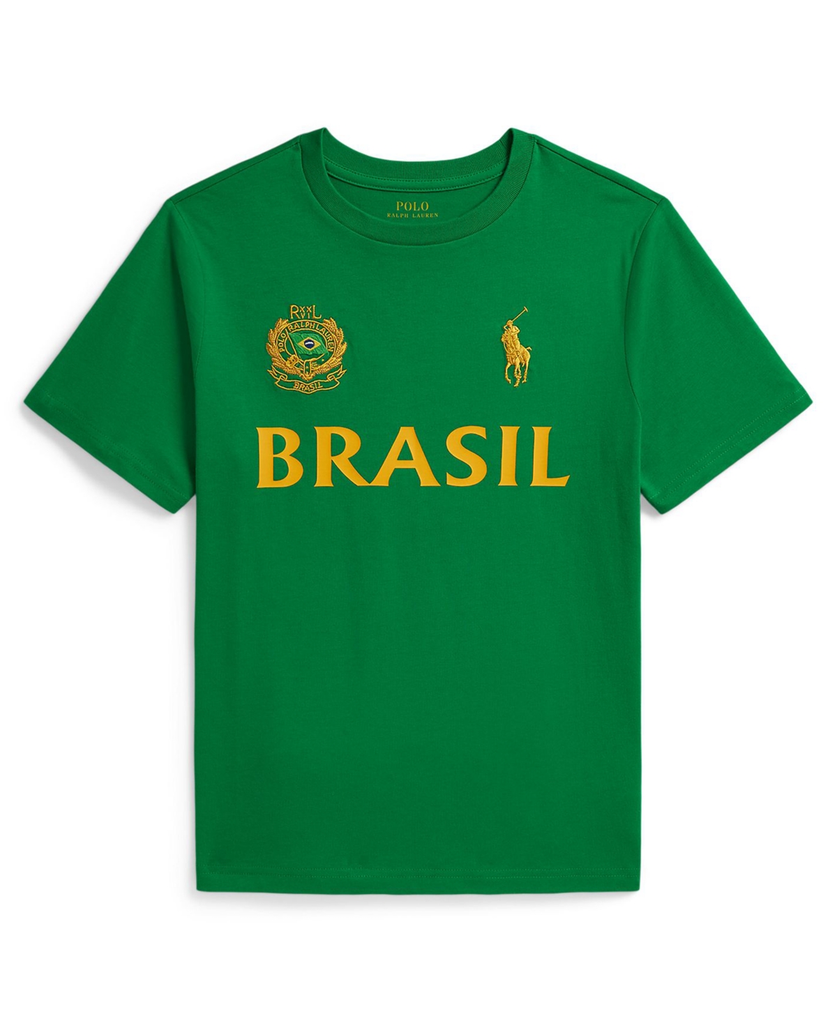 Click here for Polo Ralph Lauren Boys 8-20 Brasil Cotton Jersey T... prices
