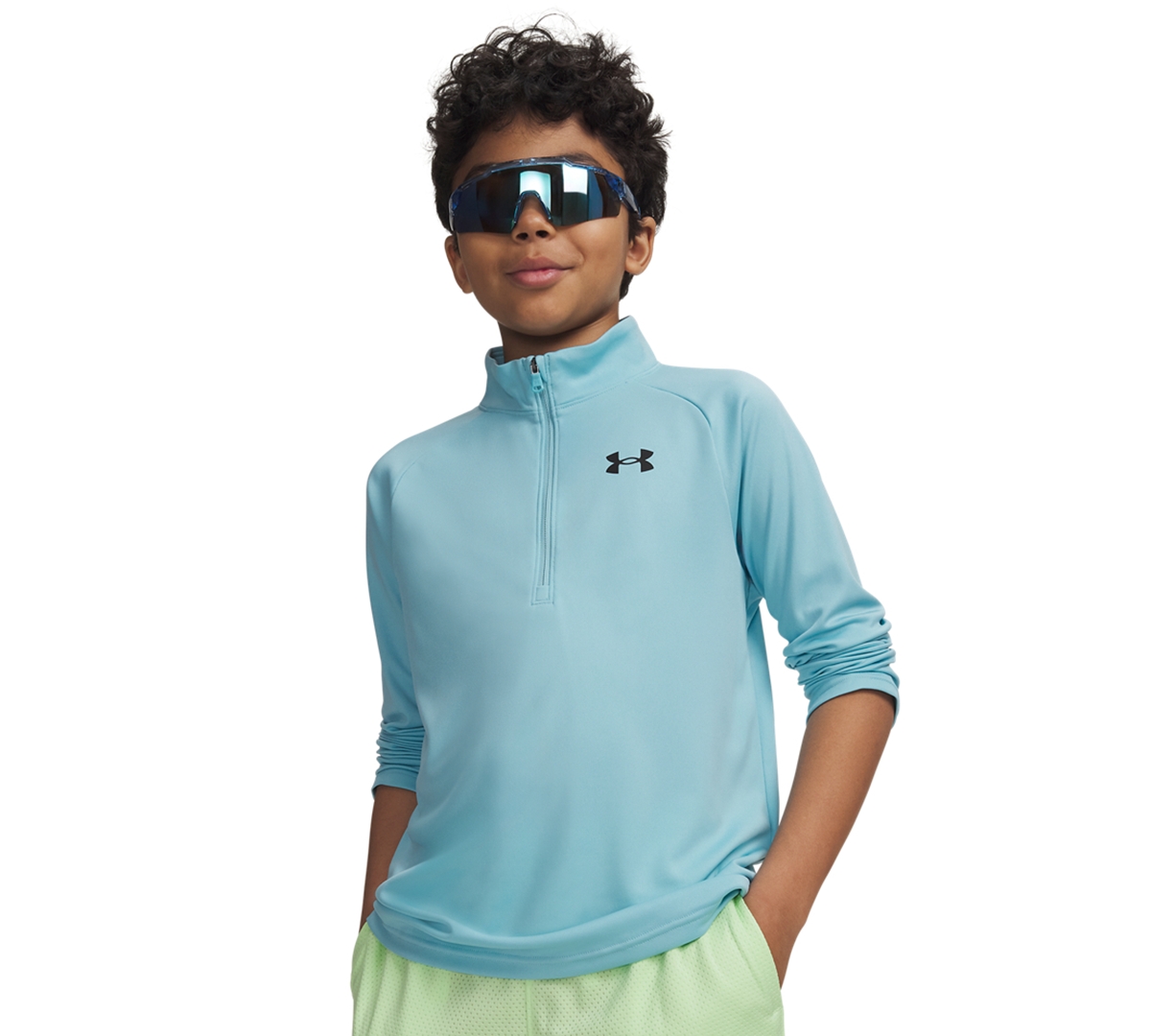 Click here for Under Armour Boys 6-20 Tech Zip Jacket - Blue Haze prices