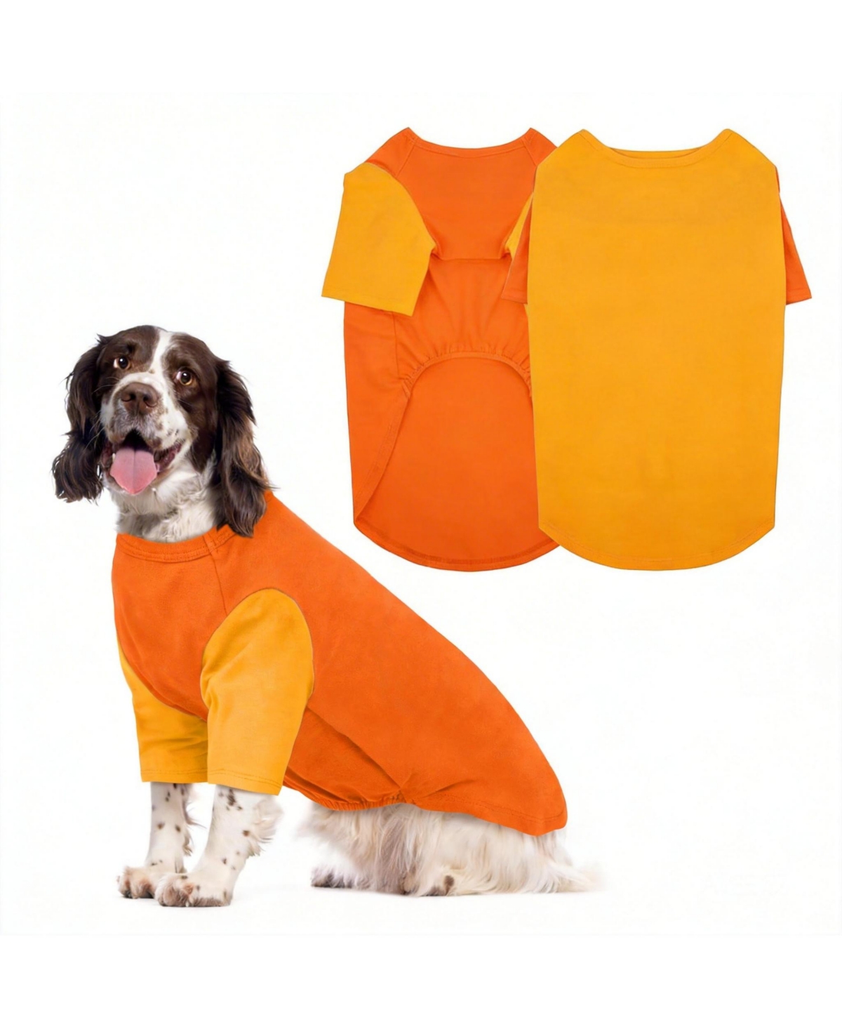 Click here for Aronkl 2 Pack Breathable Cotton Spandex Dog T-shir... prices