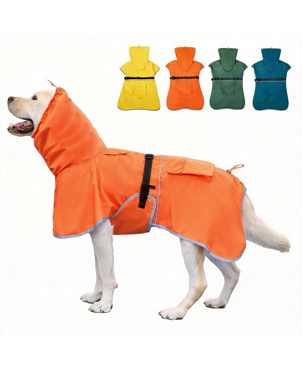 Click here for Aronkl Adjustable Hooded Raincoat for Medium Large... prices