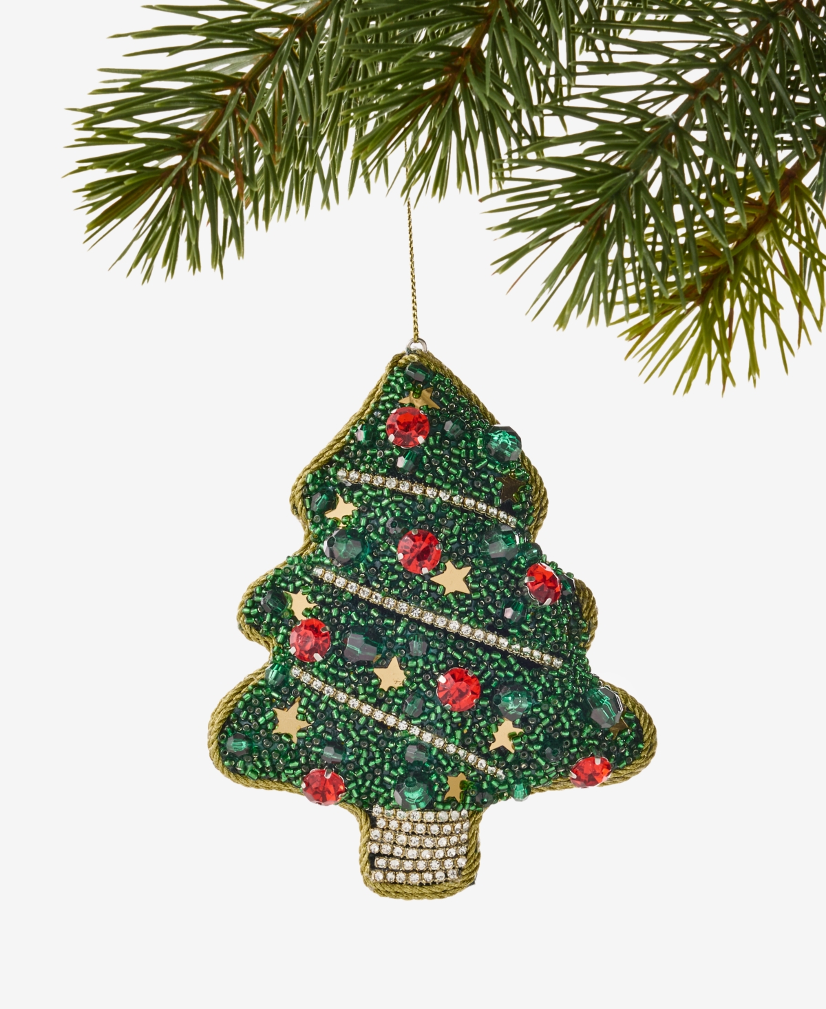 Click here for Holiday Lane Christmas Cheer Jeweled Tree Ornament... prices