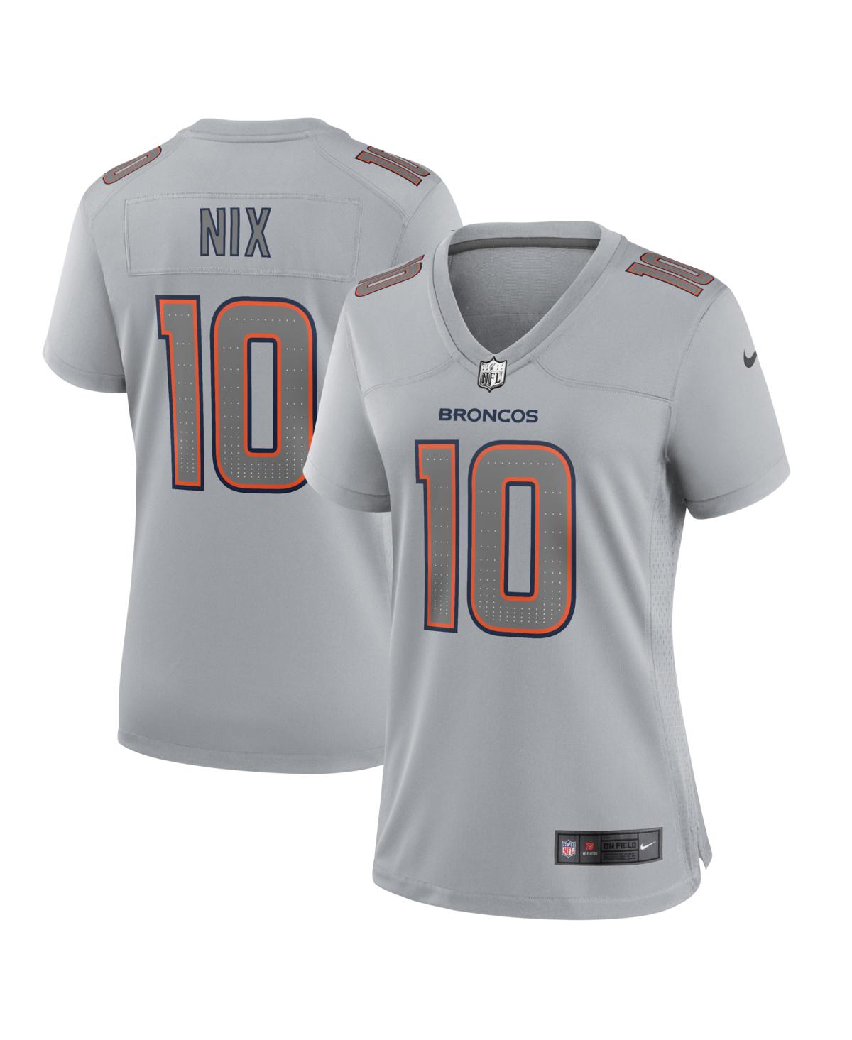 Click here for Nike Womens Bo Nix Gray Denver Broncos Fashion Atm... prices
