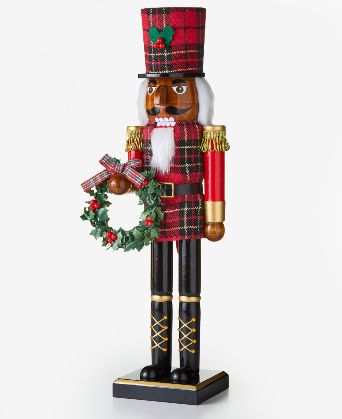 Click here for Holiday Lane Heritage Checker with Wreath Nutcrack... prices