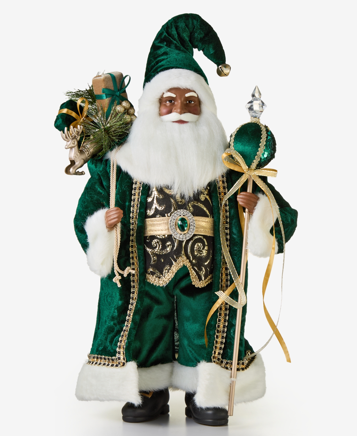 Click here for Holiday Lane Opulence African American Standing Sa... prices