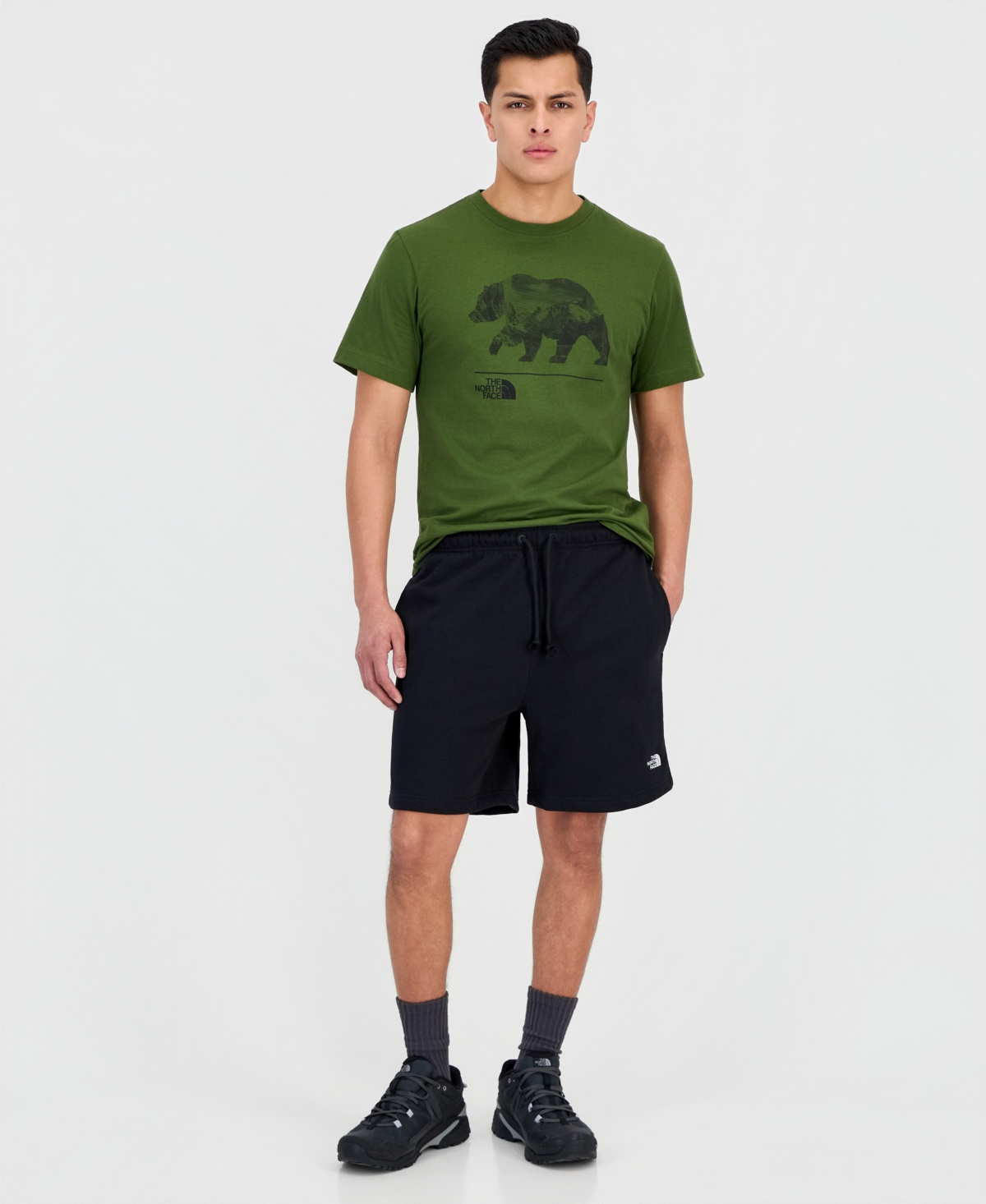 Click here for The North Face Mens Core Half Dome Shorts - TNF Bl... prices