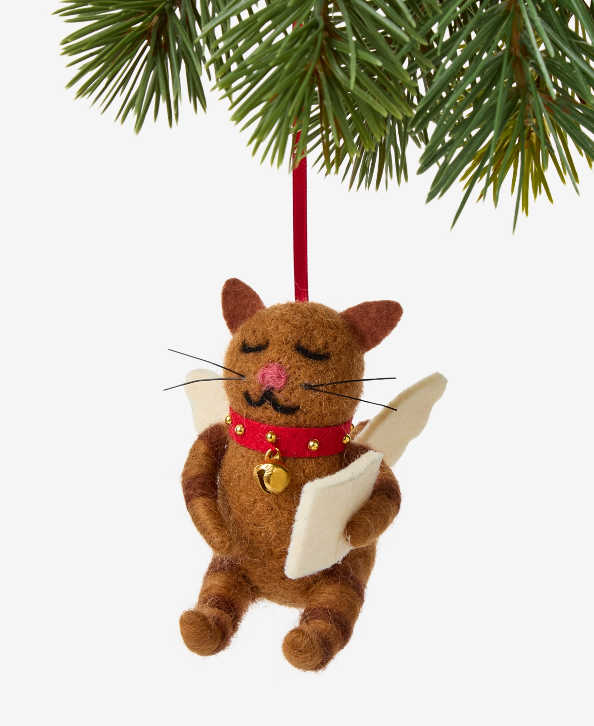 Click here for Holiday Lane Pets Angel Reading Cat Ornament  Macy... prices