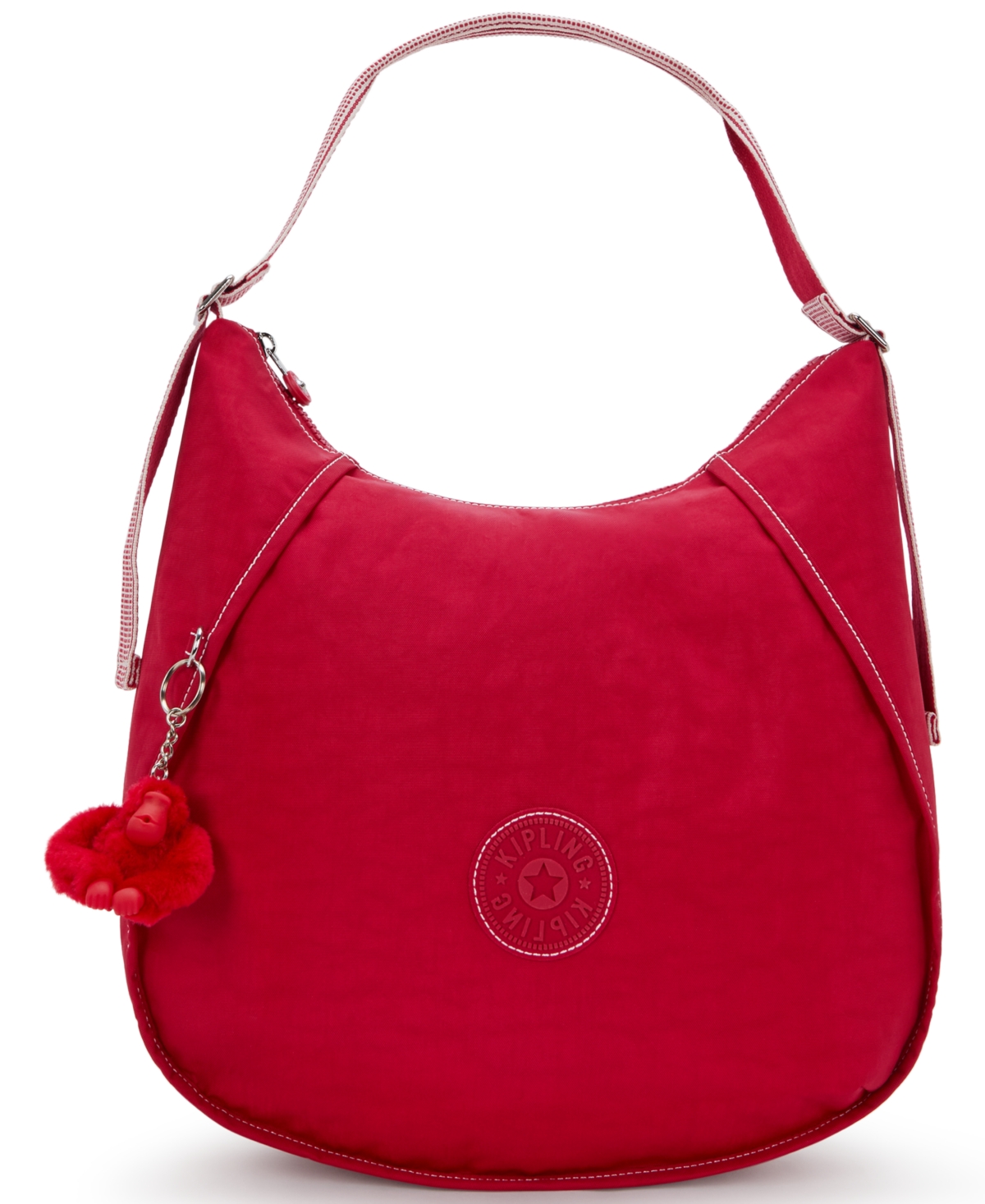 Click here for Kipling Esy Large Shoulder Bag - Ruby Red prices