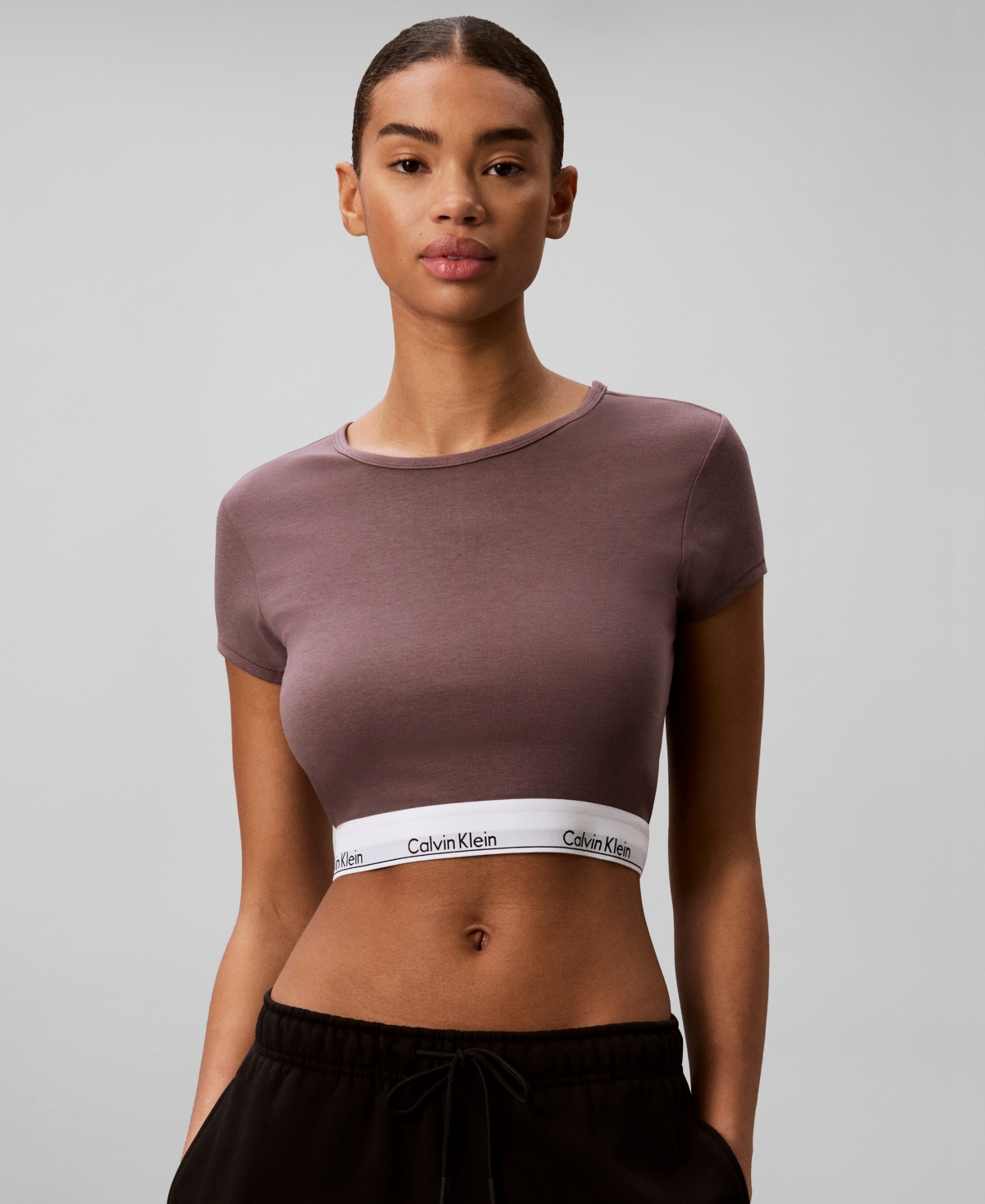 Click here for Calvin Klein Performance Womens Modern Short-Sleev... prices