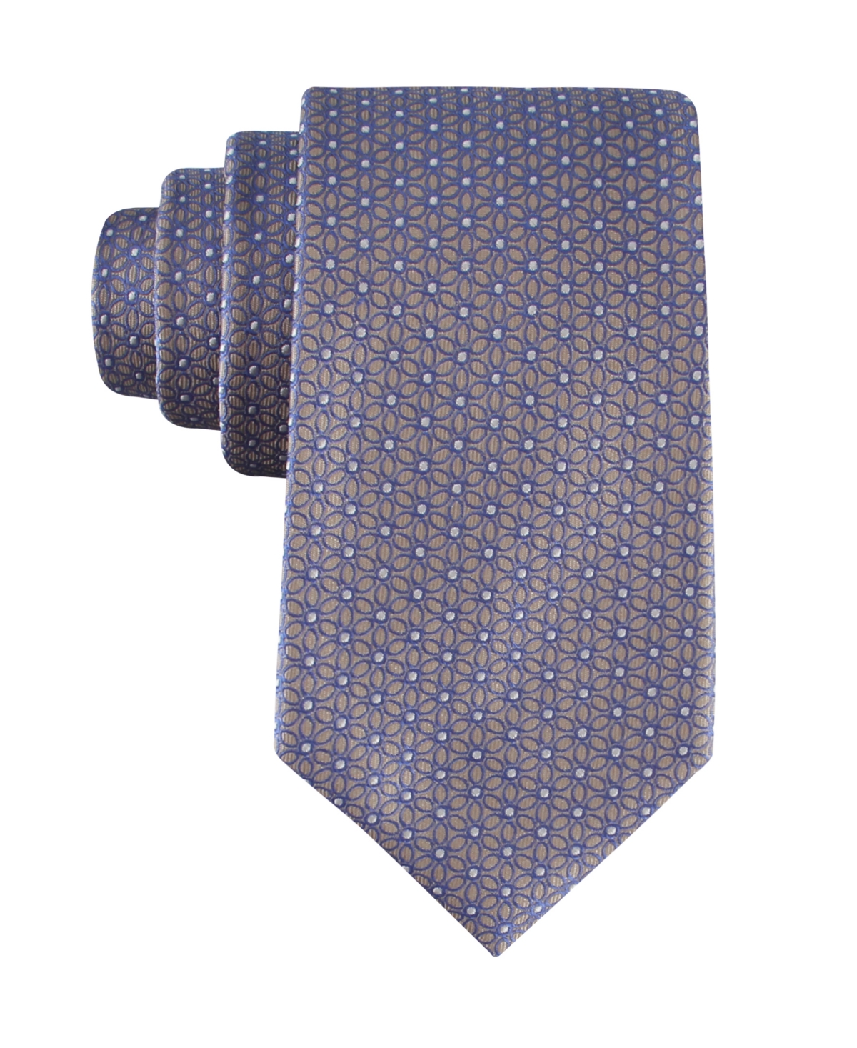 Click here for Tommy Hilfiger Mens Ashton Floral Tie - Taupe prices
