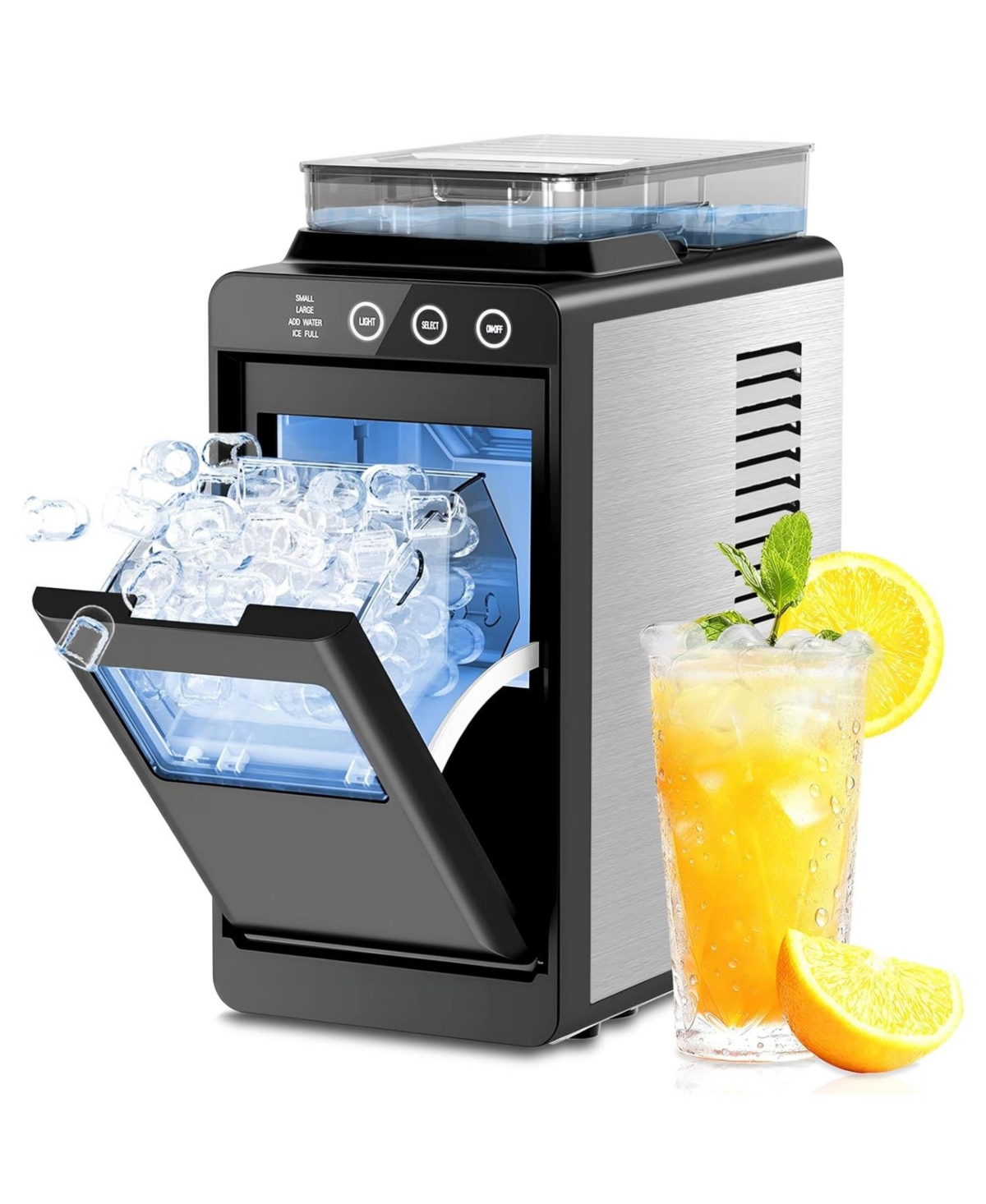 Click here for Antarctic Star Slim Stainless Steel Ice Maker  Dua... prices