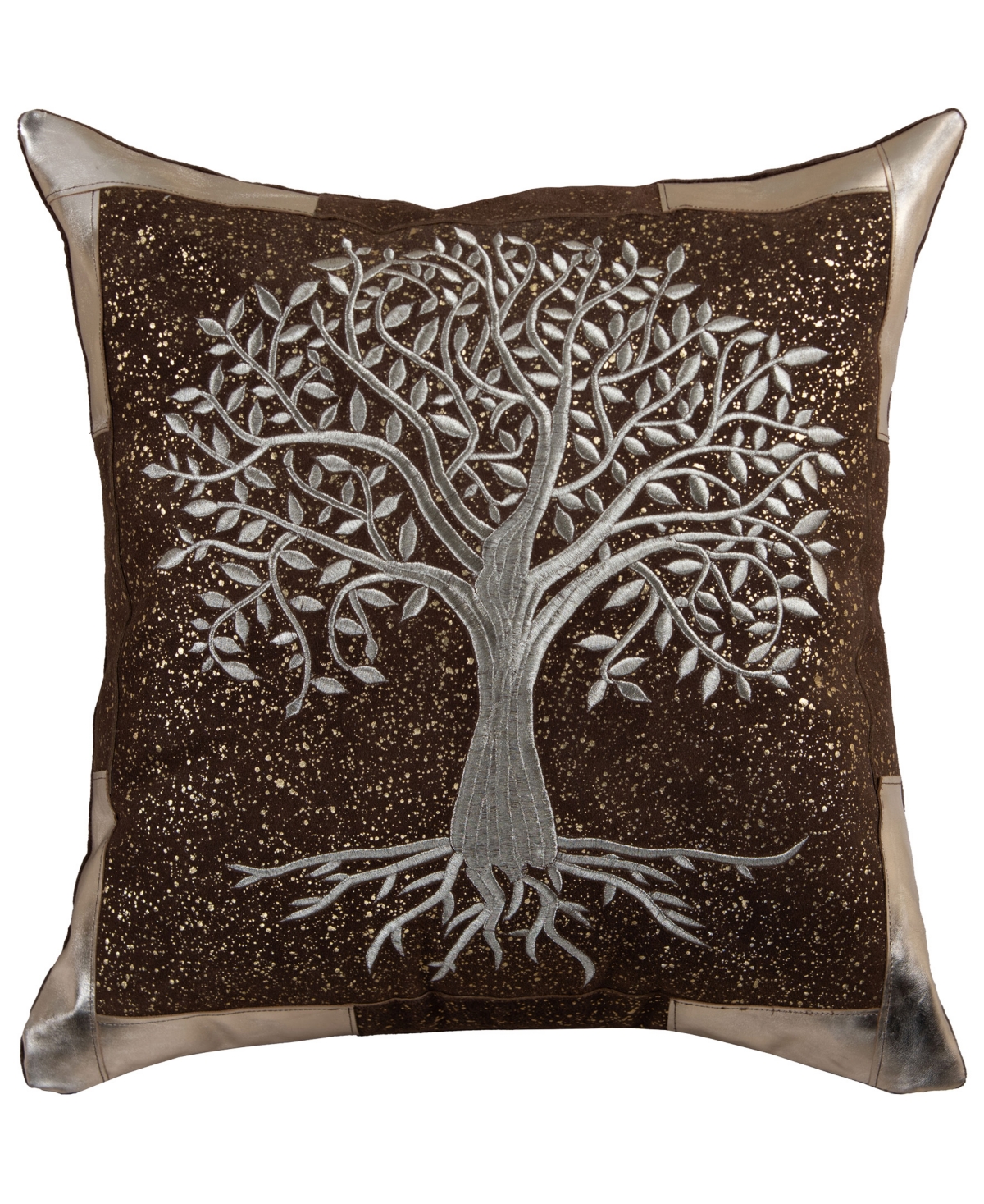 Click here for Rizzy Home Ivy Cotton Decorative Pillow  22 x 22 -... prices