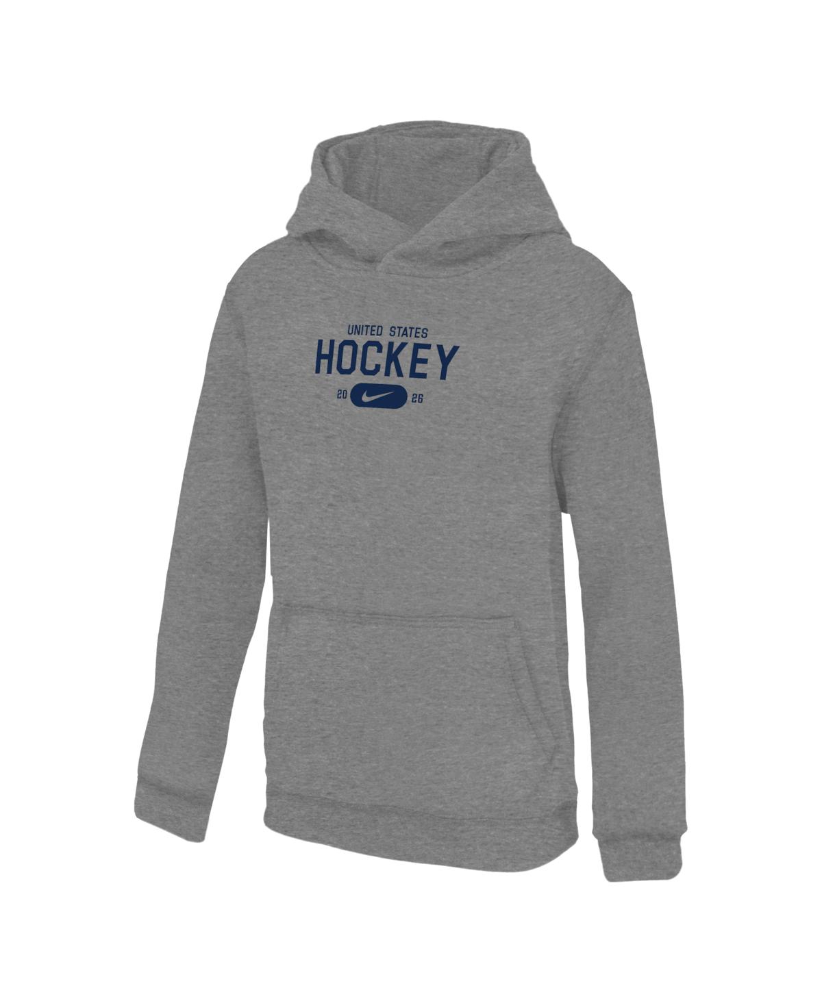 Click here for Nike Big Boys and Girls Gray Us Hockey 2026 Winter... prices