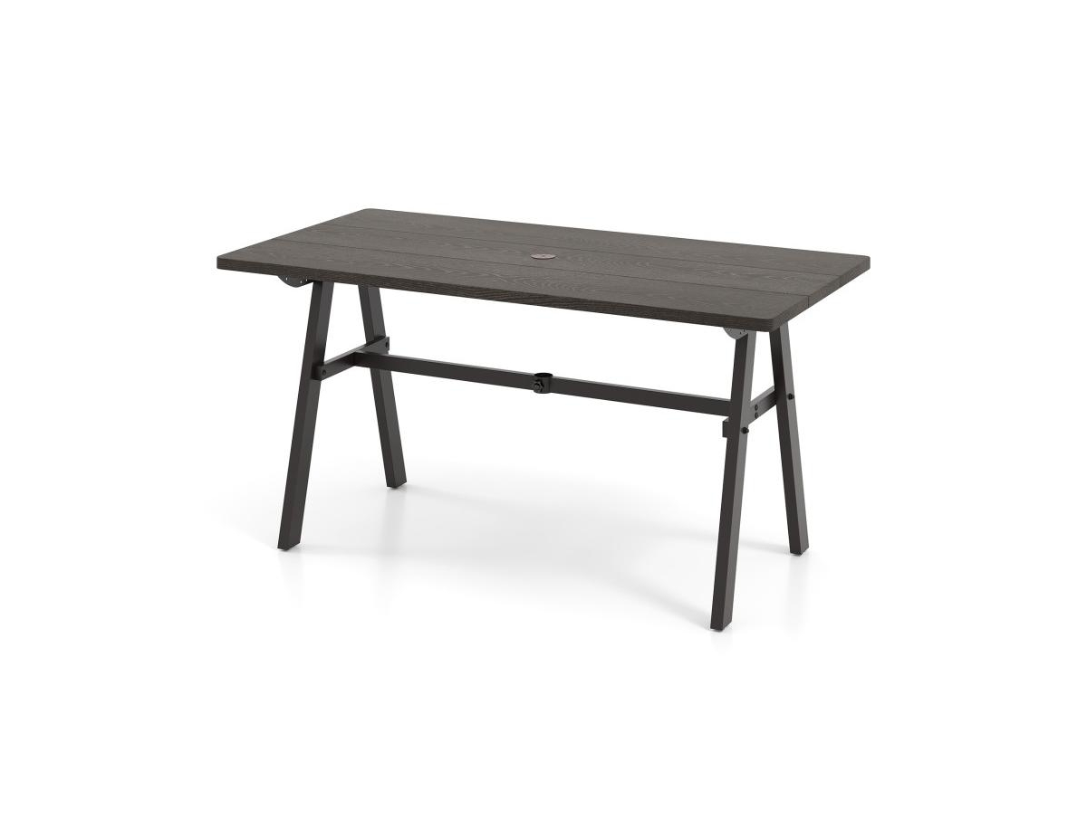 Click here for Slickblue Garden Outdoor Dining Table Seats 6 with... prices