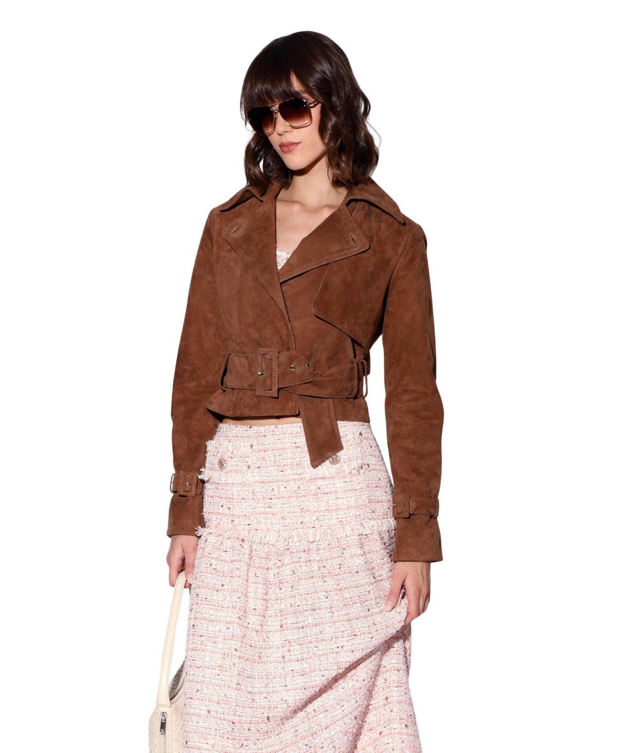 Click here for Walter Baker Womens Rexa Short Trench Jacket - Che... prices