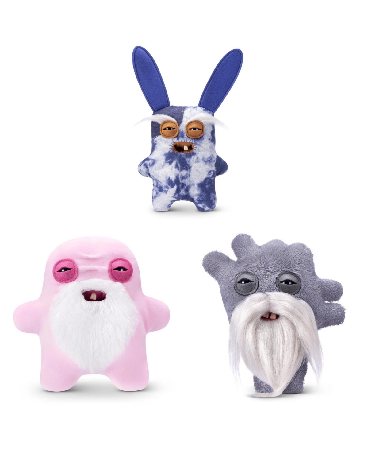 Click here for Fuggler Set of 3 Zuru Fuggler Old Fogies Plush Toy... prices