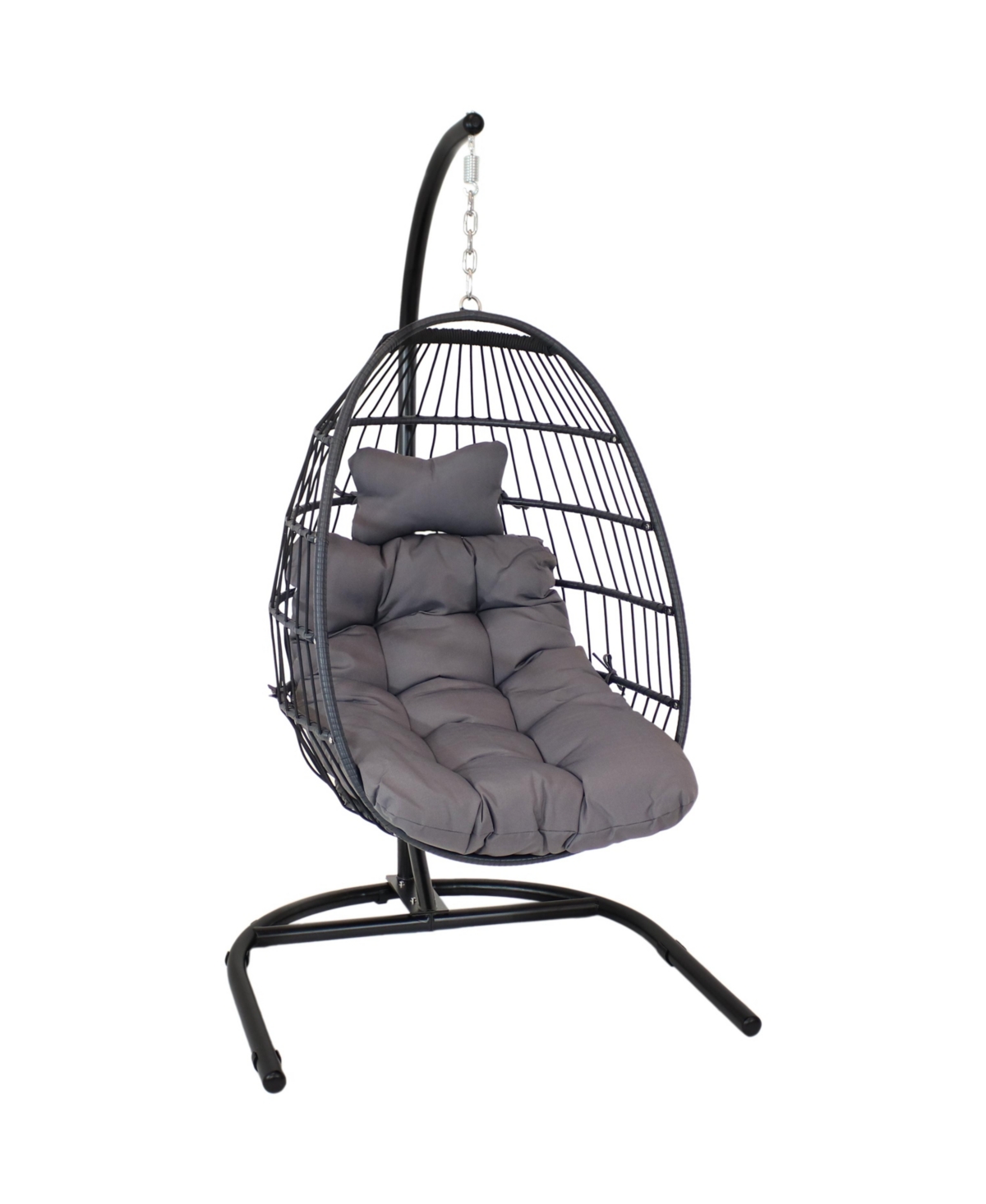 Click here for Outdoor Resin Wicker Patio Julia Hanging Basket Eg... prices