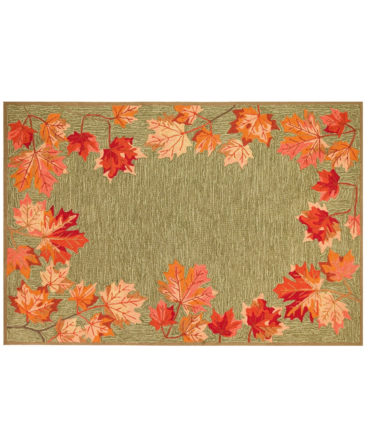Click here for Liora Manne Ravella Falling Leaves Border 2x3 Area... prices