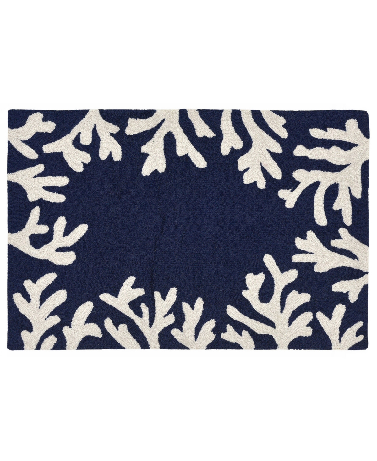 Click here for Liora Manne Capri Coral Border 18x26 Area Rug - Na... prices