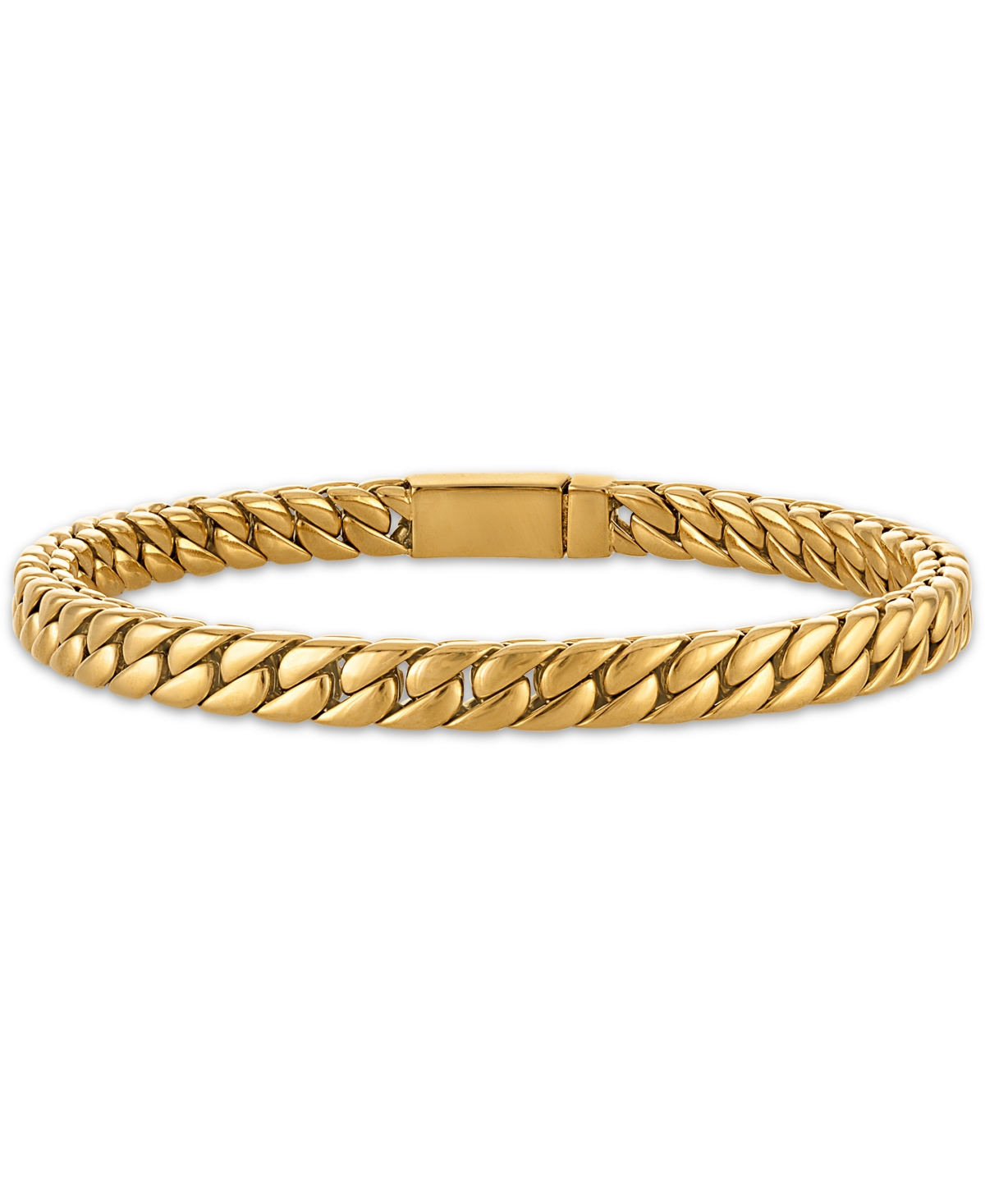 Click here for Esquire Mens Jewelry Polished Double Layer Chain B... prices