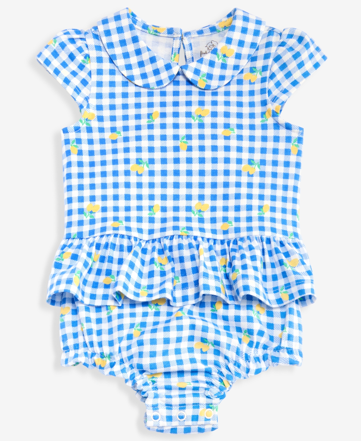 Click here for First Impressions Baby Girls 0M-24M Lemon-Print Gi... prices