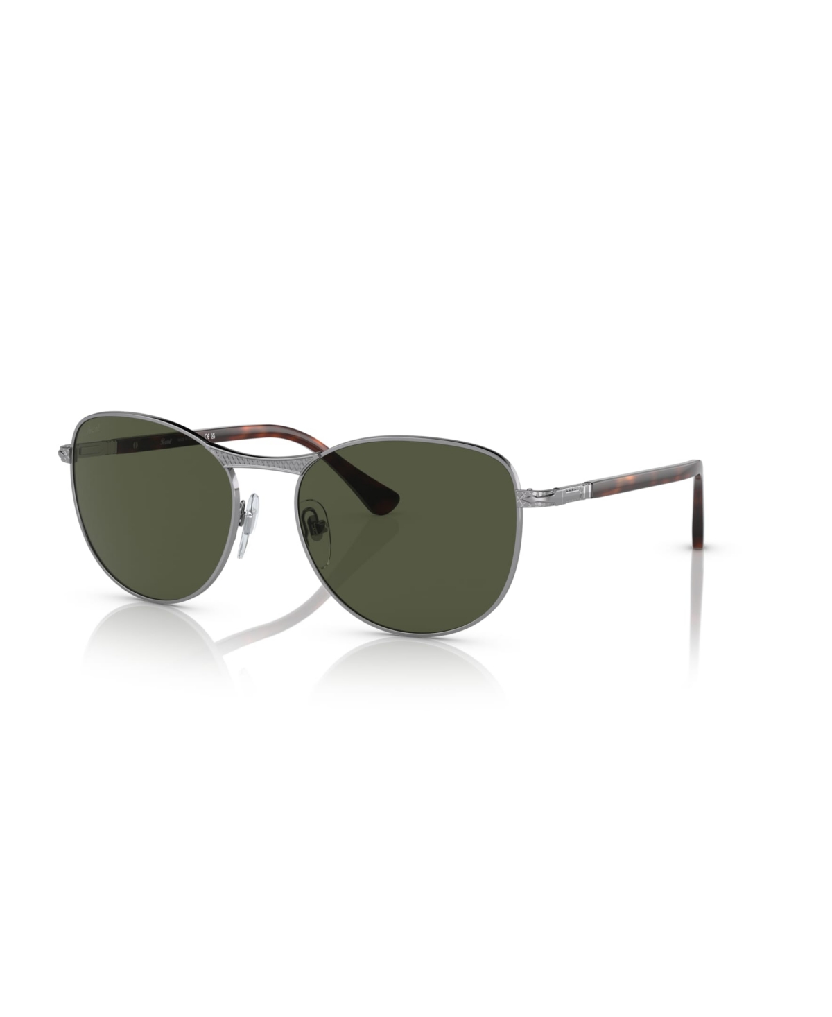 Click here for Persol Unisex Round Sunglasses  PO1002S - Gunmetal prices