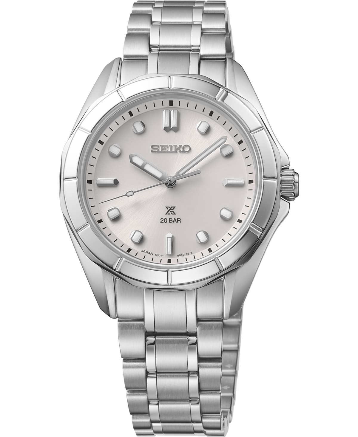 Click here for Seiko Womens Silver Stainless Steel Bracelet Watch... prices