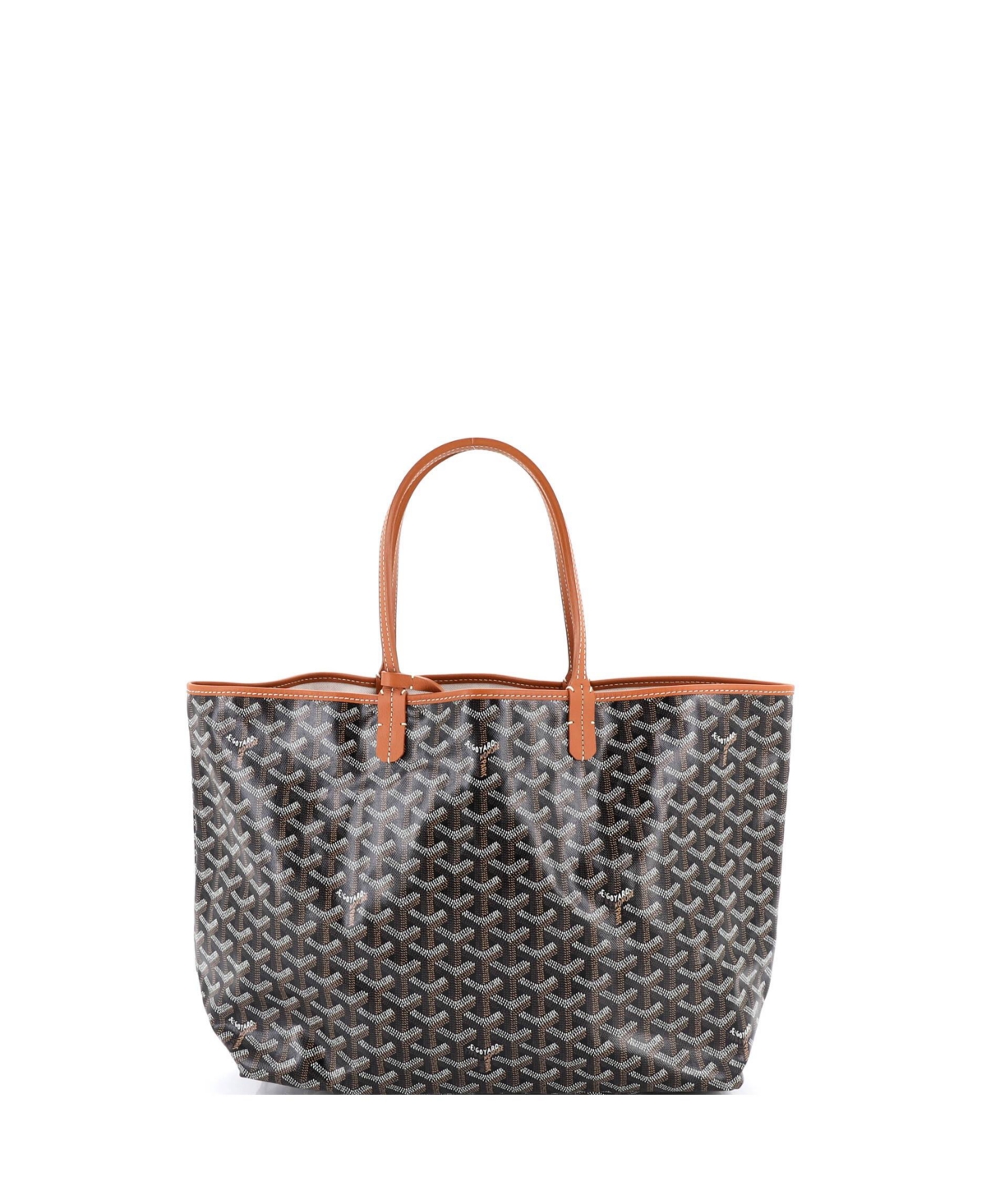 Click here for Pre-Owned Goyard Pm Saint Louis Tote Coated Canvas... prices