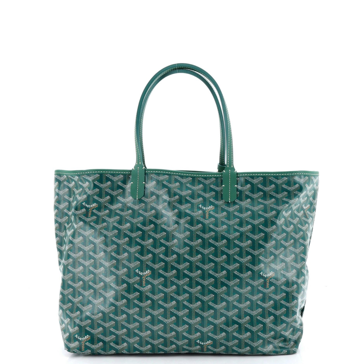 Click here for Pre-Owned Goyard Pm Saint Louis Tote Coated Canvas... prices