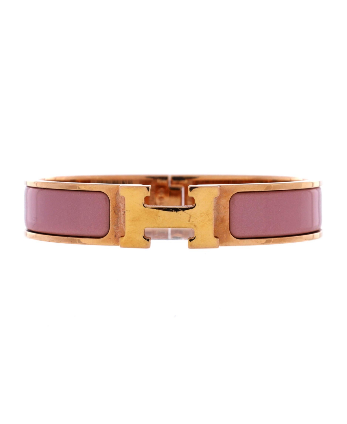 Click here for Pre-Owned HERMES Clic H Bracelet - Enamel prices