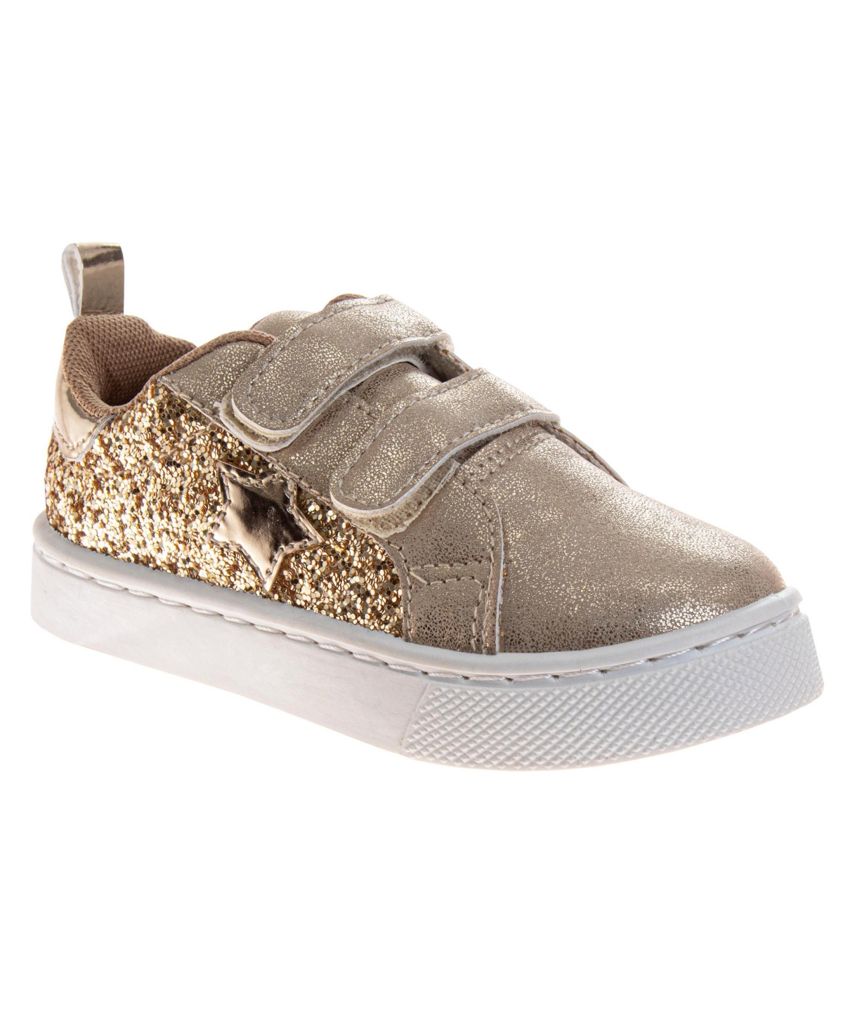 Click here for Laura Ashley Girls Hook and Loop Sneakers Stylish... prices