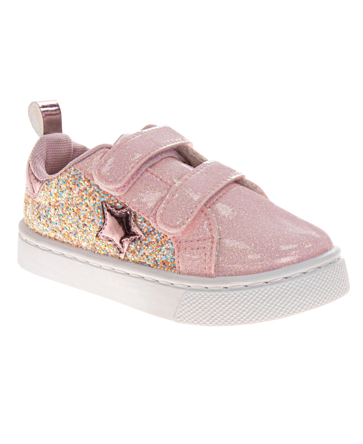 Click here for Laura Ashley Girls Hook and Loop Sneakers Stylish... prices