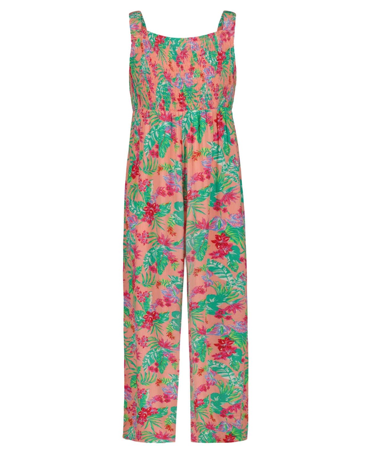 Click here for Roxy Girls 7-16 Floral Print Empire Waist Jumpsuit... prices