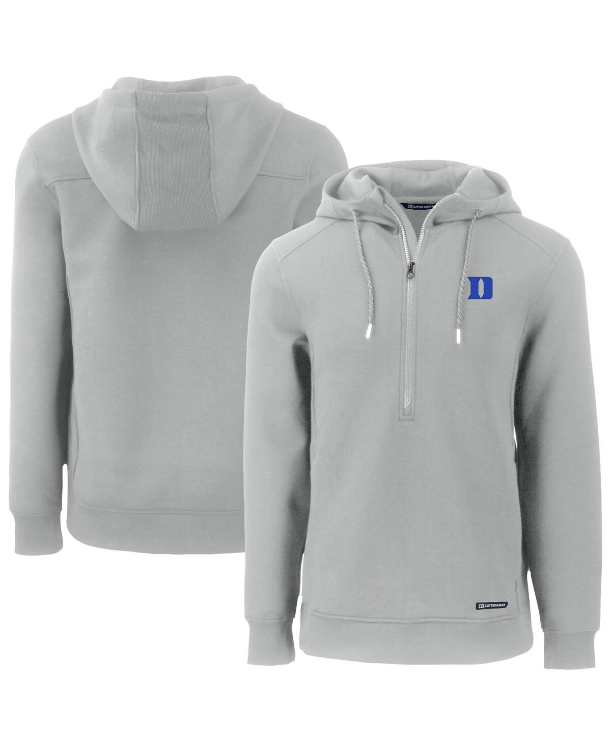 Click here for Cutter & Buck Mens Gray Duke Blue Devils Roam Half... prices