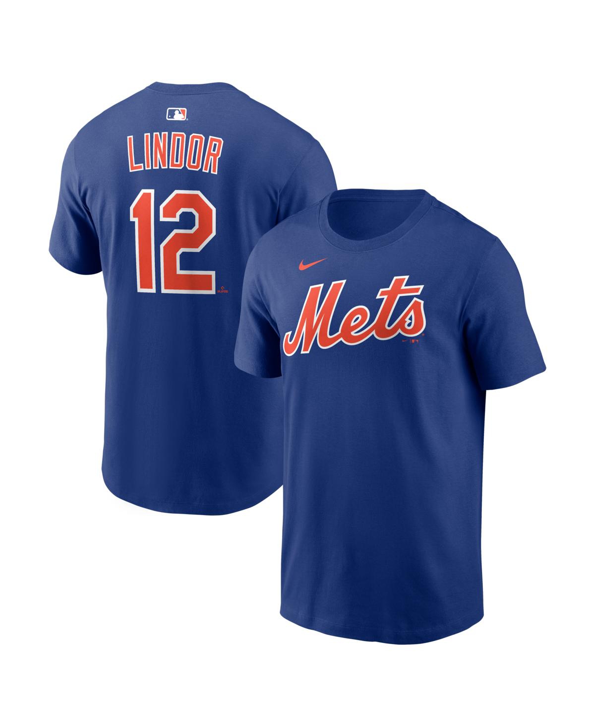 Click here for Nike Mens Francisco Lindor Royal New York Mets Nam... prices