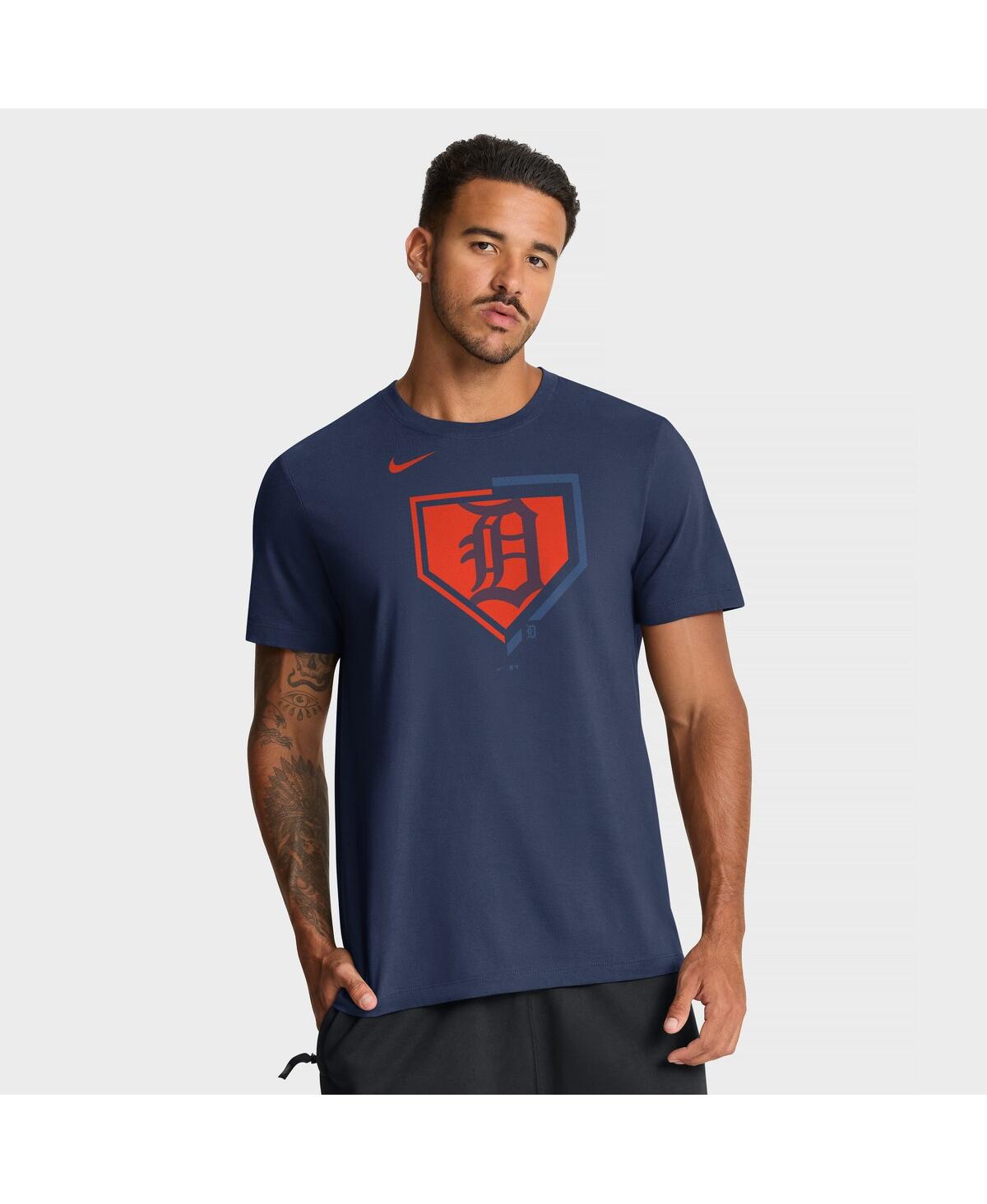 Click here for Nike Mens Navy Detroit Tigers Icon T-Shirt - Navy prices