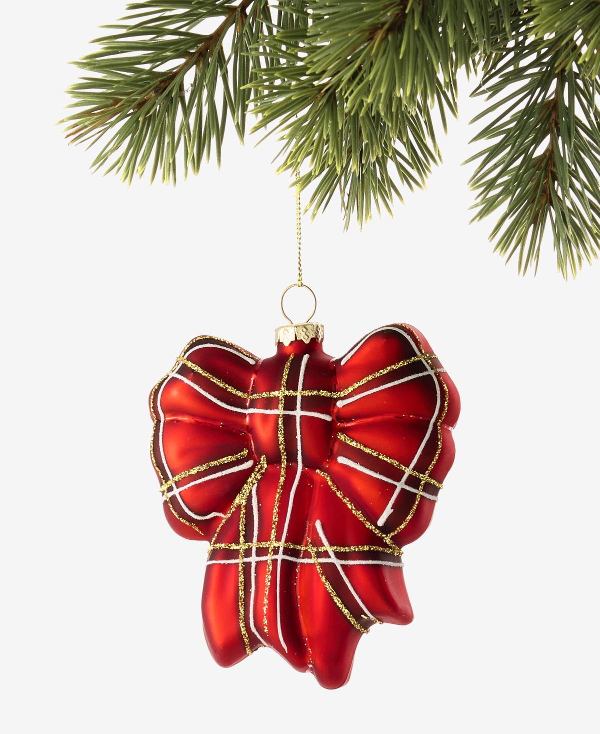 Click here for Holiday Lane Cozy Cabin Plaid Bow Ornament  Macys... prices