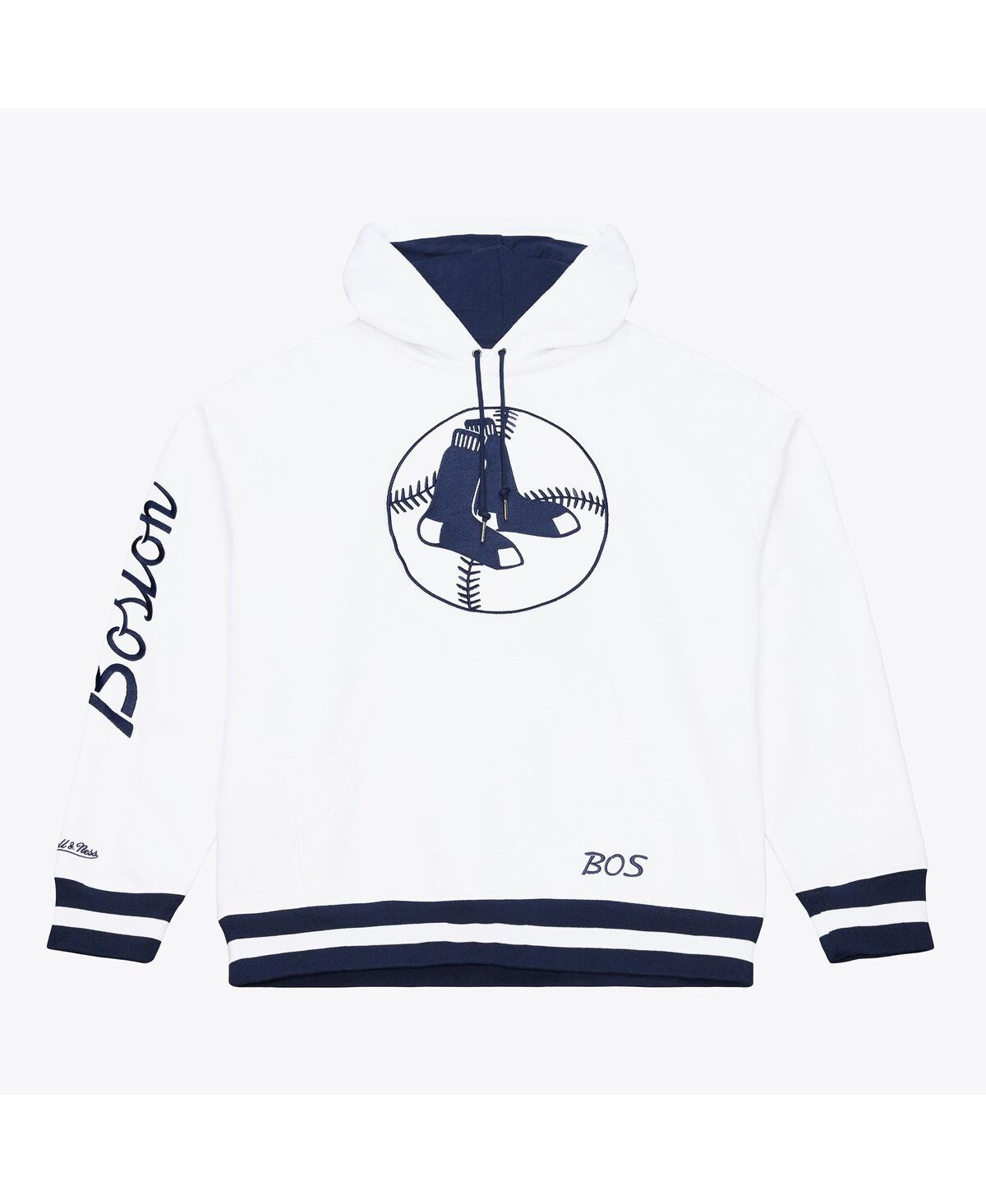 Click here for Mitchell & Ness Mens White Boston Red Sox Cooperst... prices