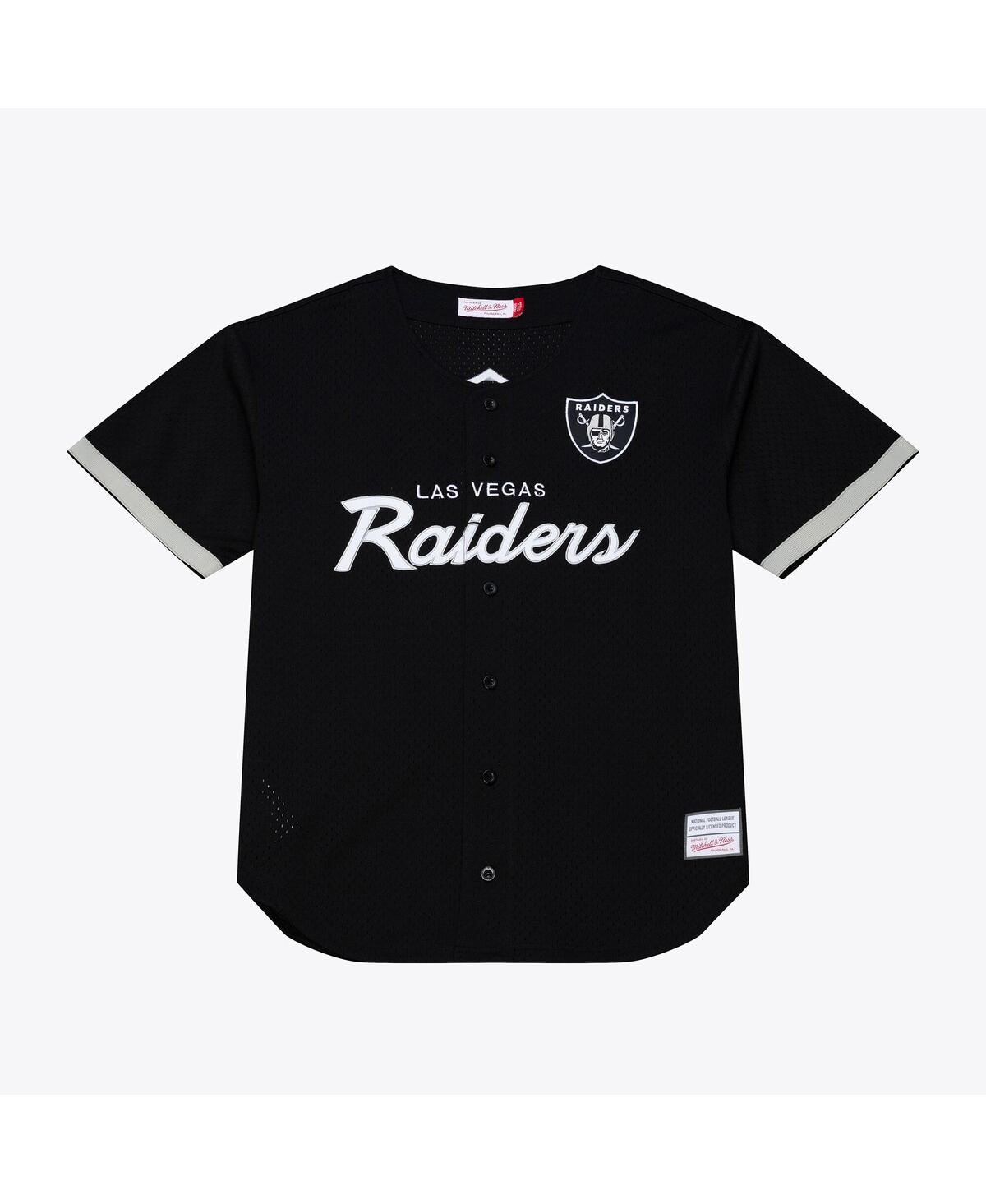 Click here for Mitchell & Ness Mens Black Las Vegas Raiders Head... prices
