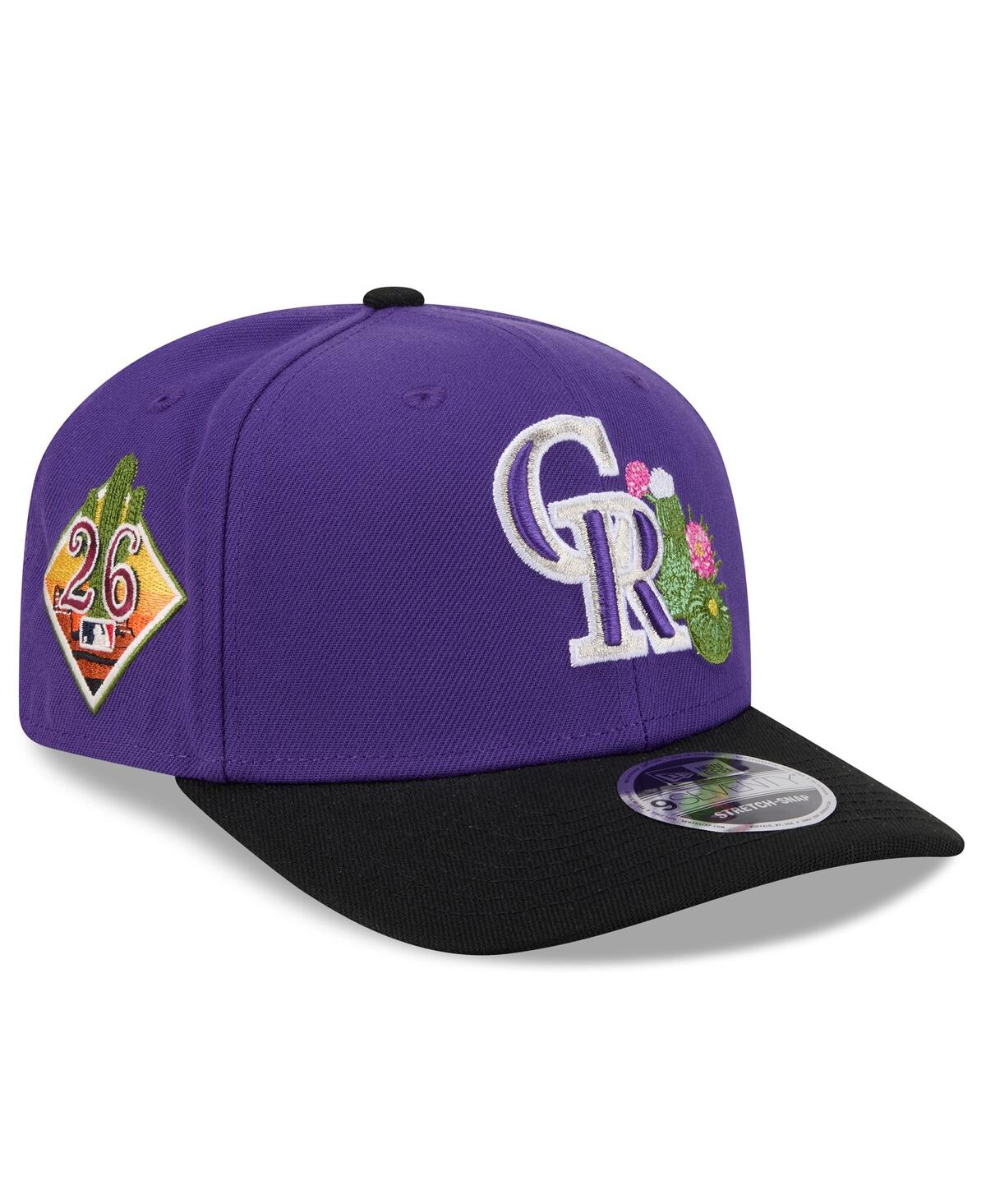 Click here for New Era Mens Purple/Black Colorado Rockies 2026 Sp... prices