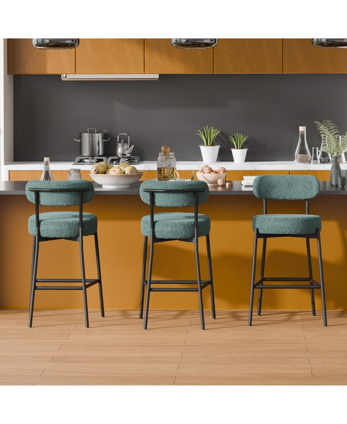Click here for Dyhome Bar Stools Set of 3  28 Inches Modern Count... prices
