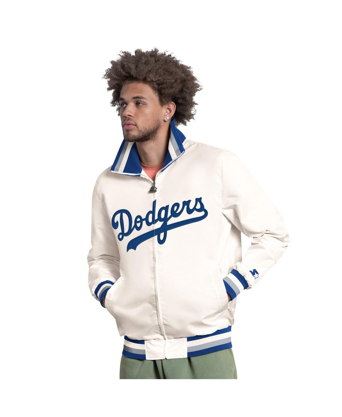 Click here for Starter Mens White Los Angeles Dodgers The Captain... prices