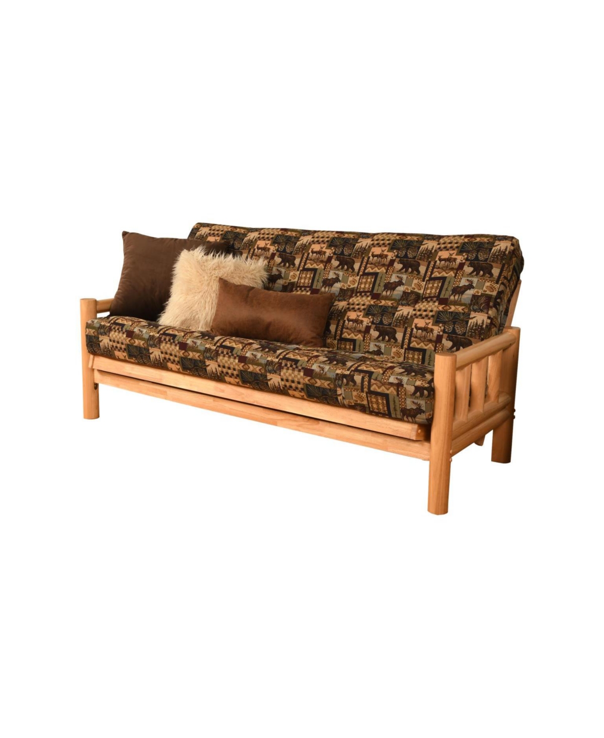 Click here for Kodiak Lodge Frame with Peters Cabin Mattress - Br... prices