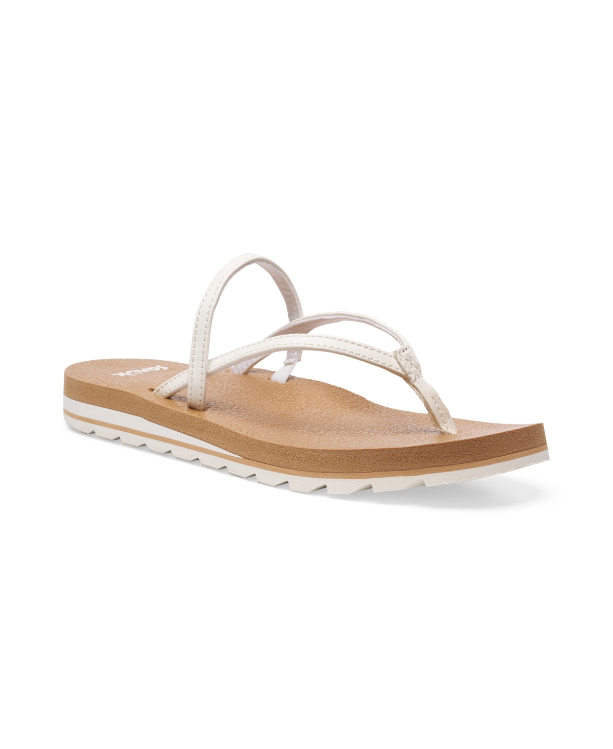Click here for Sanuk Womens Yoga Strappy Sandals - White prices
