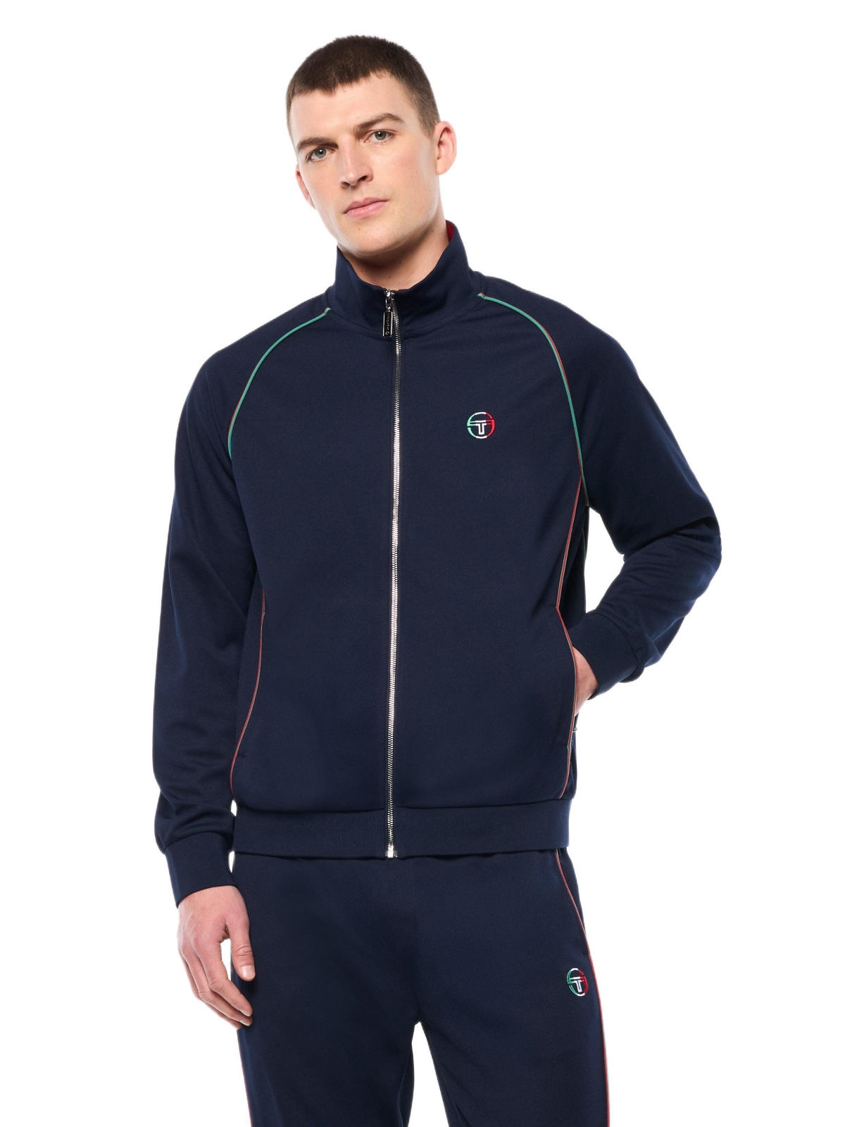 Click here for Sergio Tacchini Mens Eredita Track Jacket - Mariti... prices